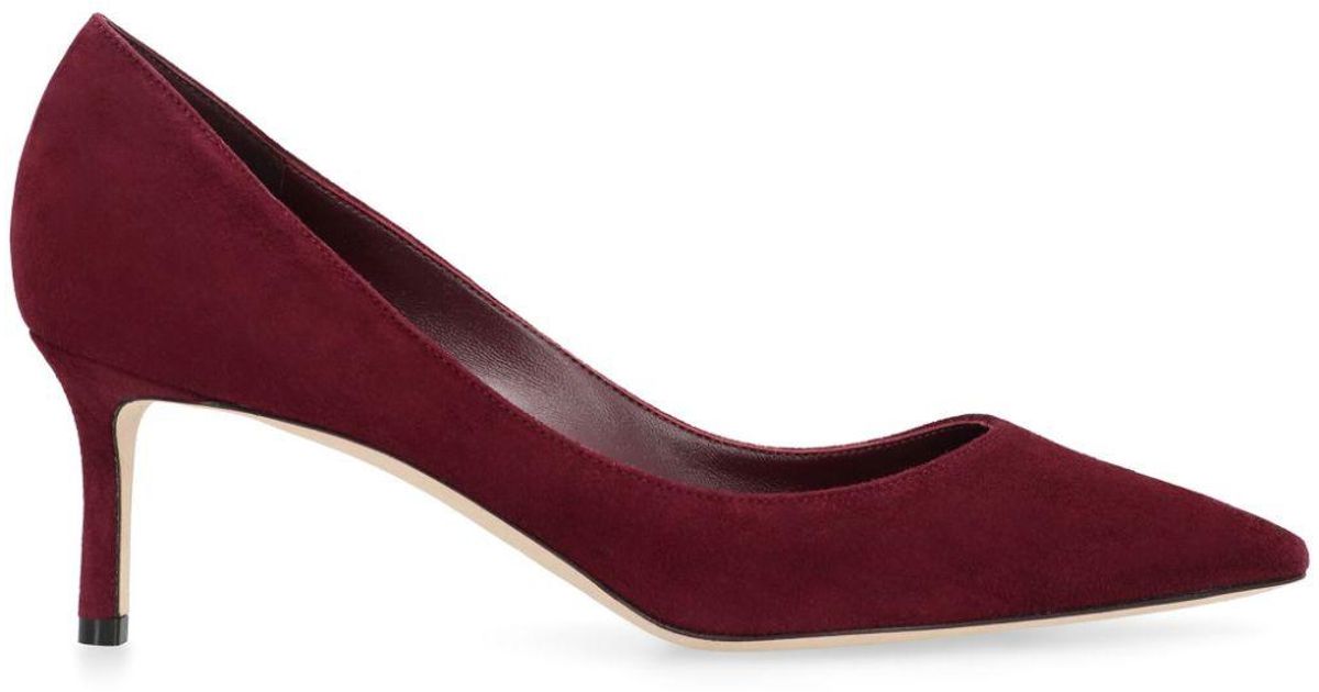 Jimmy Choo 60Mm Romy Pumps in Purple | Lyst
