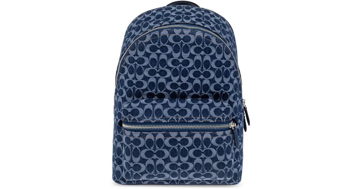 COACH Backpacks in Blue for Men | Lyst