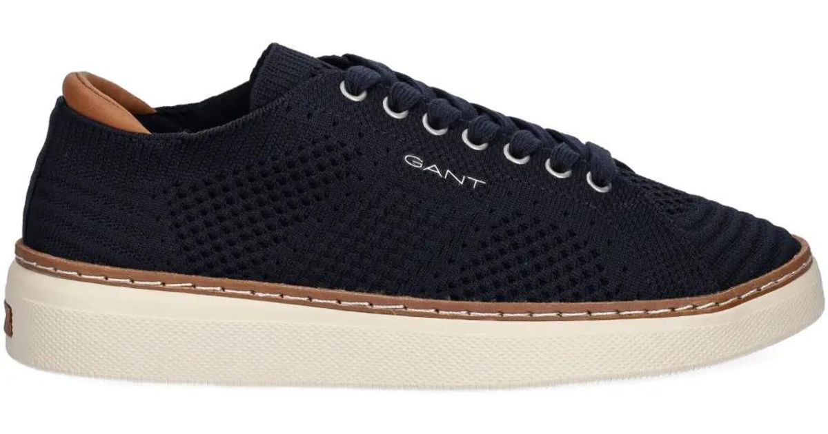 GANT Knitted Sneakers in Blue for Men | Lyst