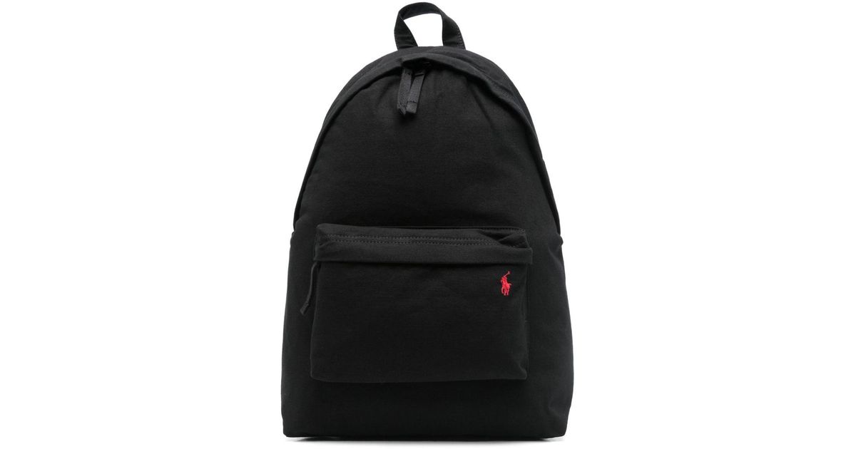 Polo Ralph Lauren Polo Pony Backpack in Black for Men | Lyst