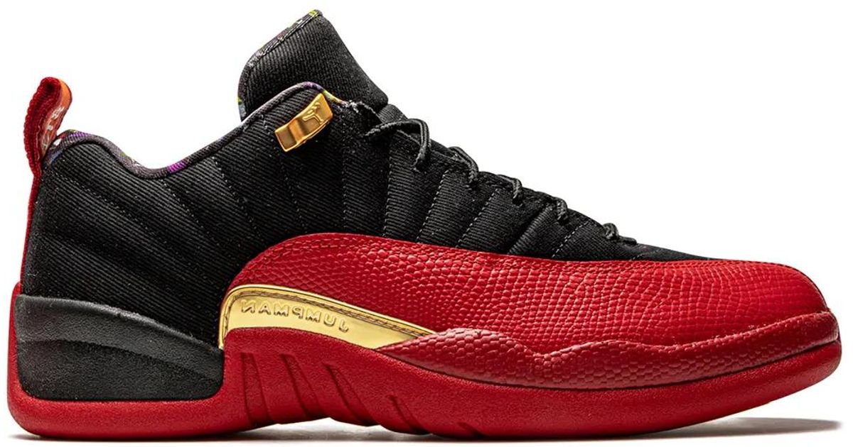Nike Air 12 Retro Low Se "Super Bowl Lv" Sneakers in Red | Lyst