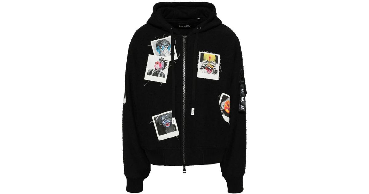 Haculla Polaroid Collection Bomber Jacket in Black for Men | Lyst