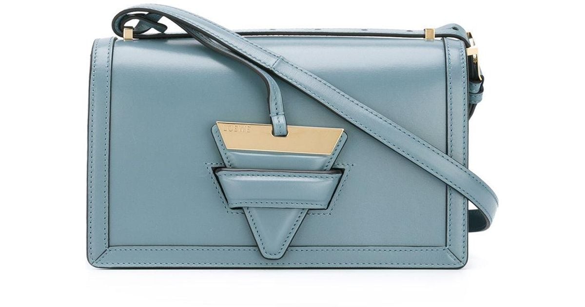 Loewe - Triangle Lock Cross Body Bag - Women - Calf Leather - One Size ...