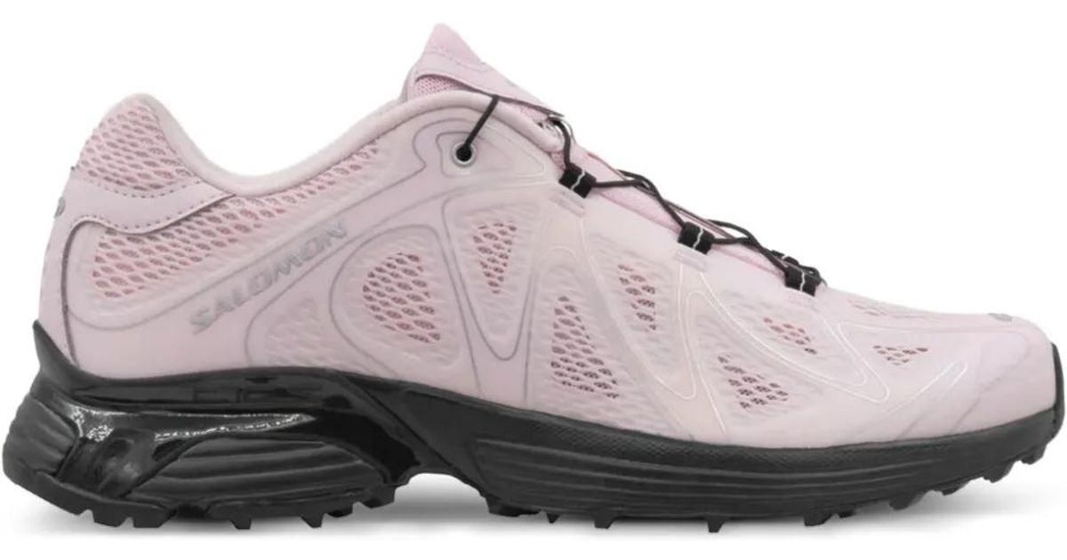 Salomon Mesh-Panel Trainers in Brown for Men | Lyst UK