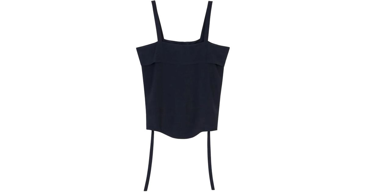 Tela Larry Top in Blue | Lyst