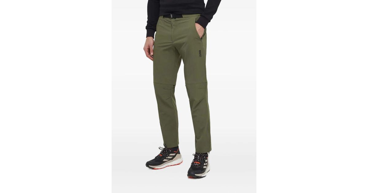 Colmar Zip-Detail Performance Pants in Green for Men | Lyst UK