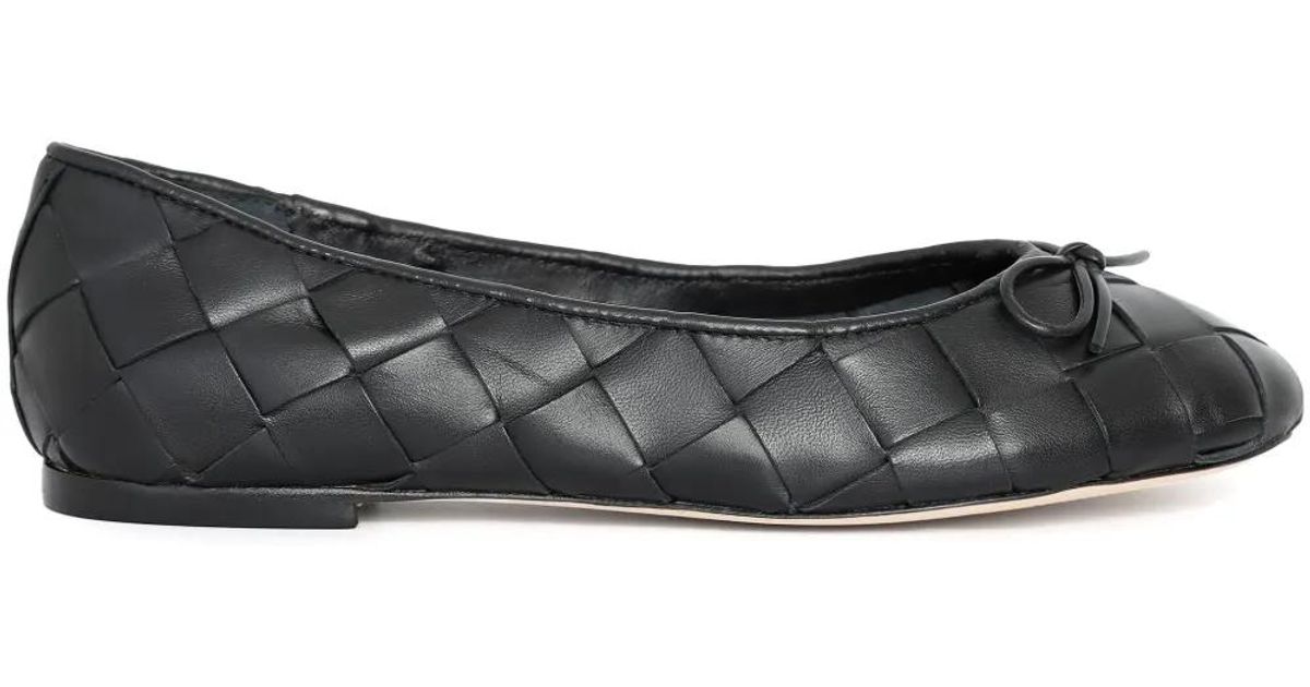 Sarah Chofakian Jack Ballet Flats in Gray | Lyst