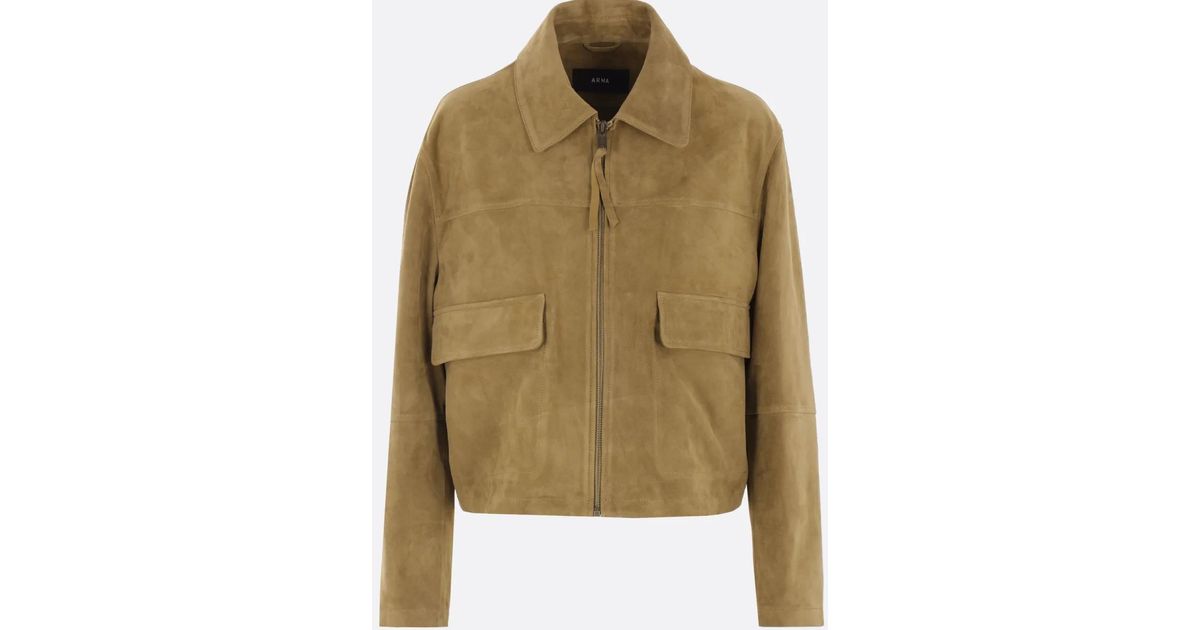 Arma Arda Jacket in Green | Lyst