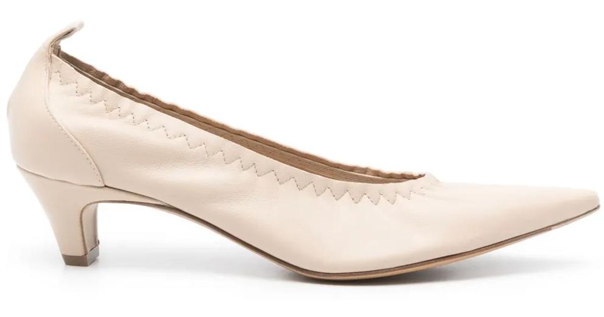 Roberto Festa 40Mm Iris Pumps in Natural | Lyst UK