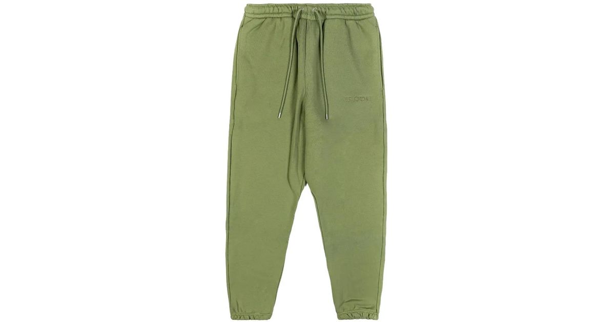 Nike Wordmark Track Pants in Green for Men | Lyst UK