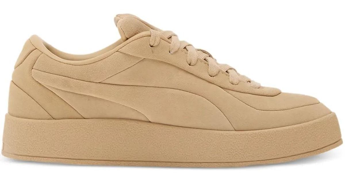 PUMA Ca Luxe Platform Sneakers in Natural for Men | Lyst