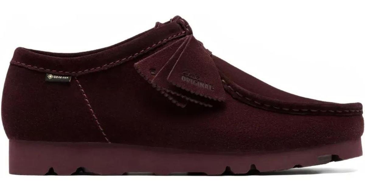 Clarks Suede Lace-Up Derby in Brown for Men | Lyst UK