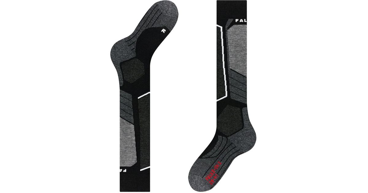 FALKE Panelled Socks in Black | Lyst UK