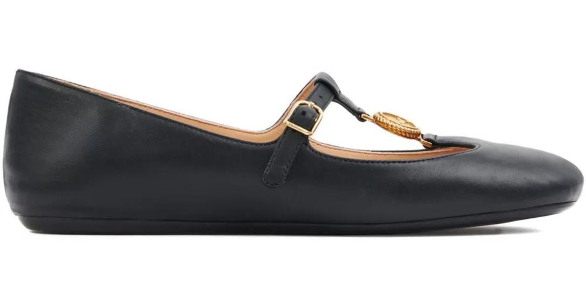 Chloé Leonore Ballet Flats in Black | Lyst UK