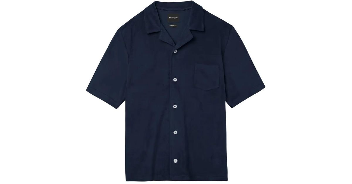 Howlin' Pocket Button Shirt in Blue for Men | Lyst UK