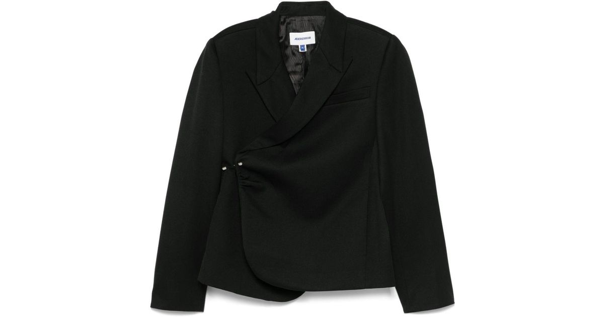 Adererror Wool Blazer in Black | Lyst