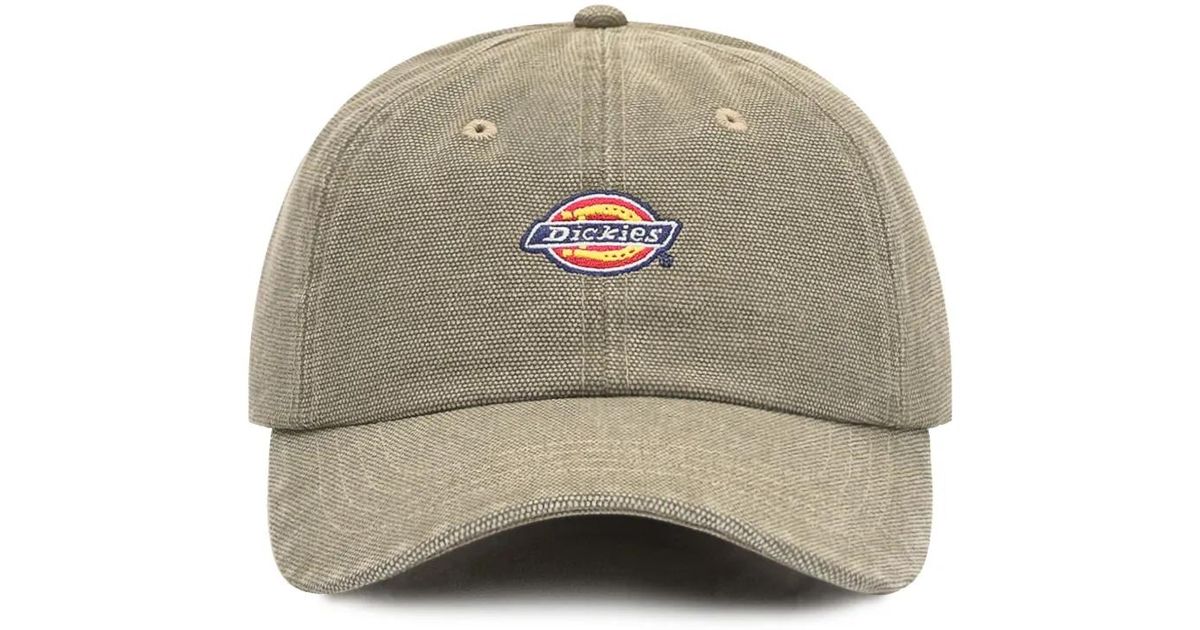 Dickies Logo Patch Baseball Cao in Grey for Men | Lyst UK
