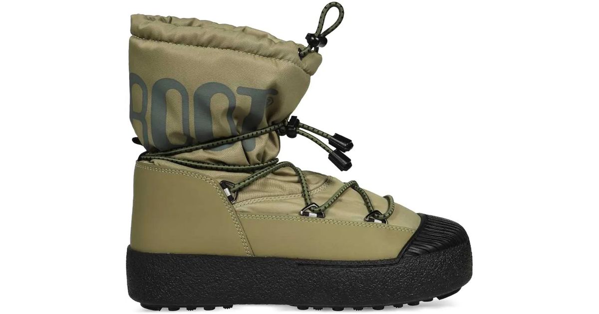 Moon Boot Mtrack Polar Ankle Boots in Green for Men | Lyst