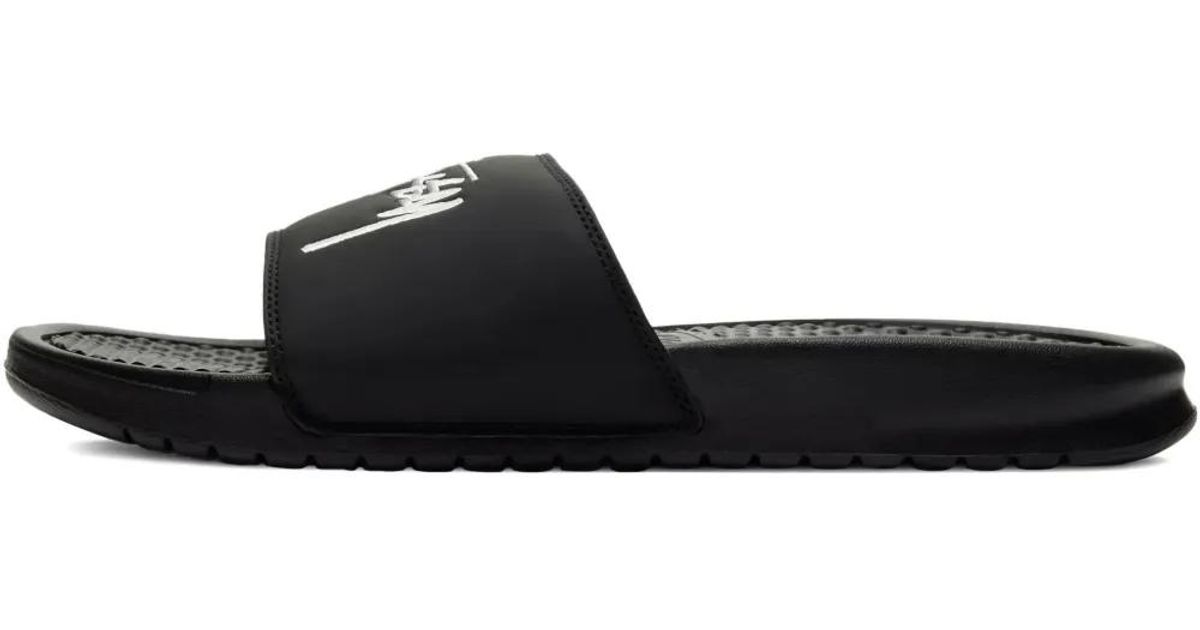 Nike Benassi Slides in Black for Men | Lyst UK