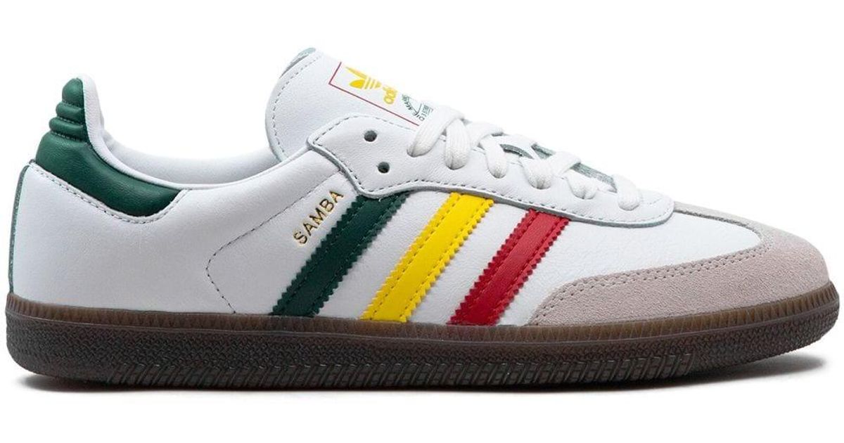 adidas Samba Og "Rasta Pack in White for Men | Lyst UK