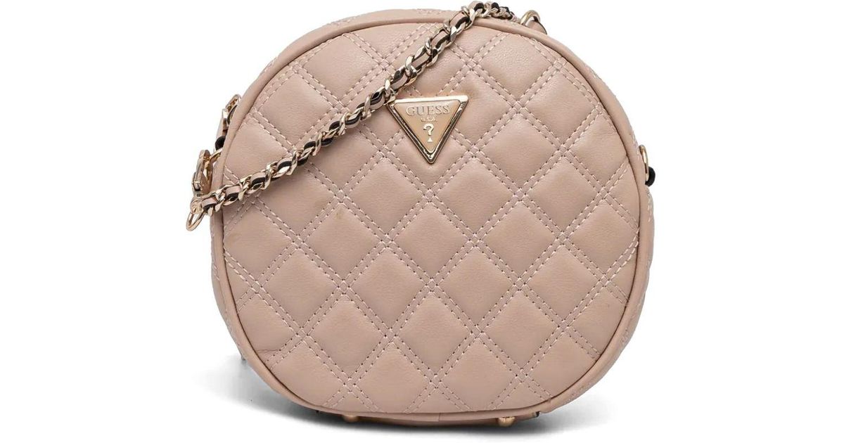 Guess Guilly Crossbody Bag in Natural | Lyst