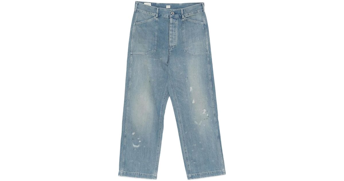 Chimala Distressed-Effect Jeans in Blue for Men | Lyst UK