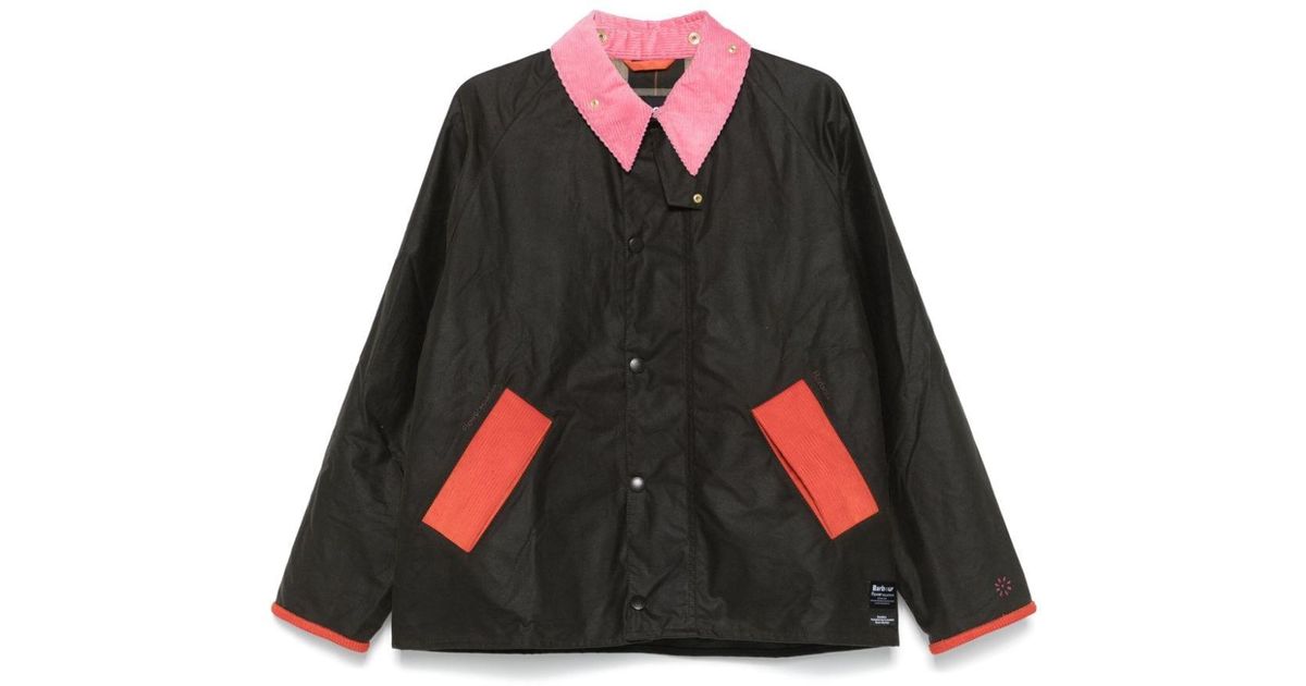 Barbour X Flower Mountain Transport Jacket in Black | Lyst