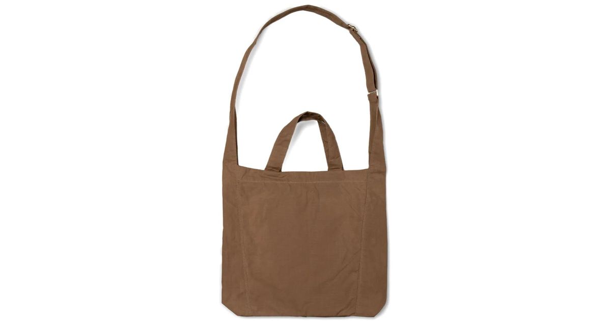 Another Aspect Cotton Tote Bag in Brown for Men | Lyst