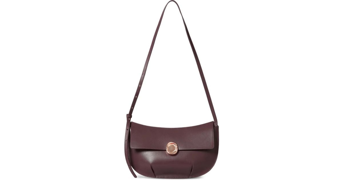 Claudie Pierlot Mini Dori Shoulder Bag in Purple | Lyst UK