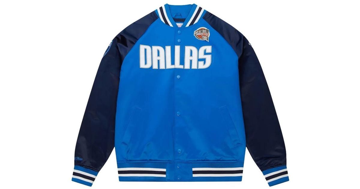 Mitchell & Ness Hall Of Fame Dallas Mavericks Dirk Nowitzki Long-Sleeve ...