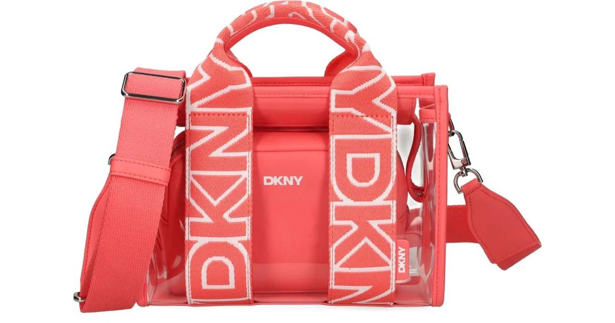 DKNY Cassie Tote Bag in Red | Lyst