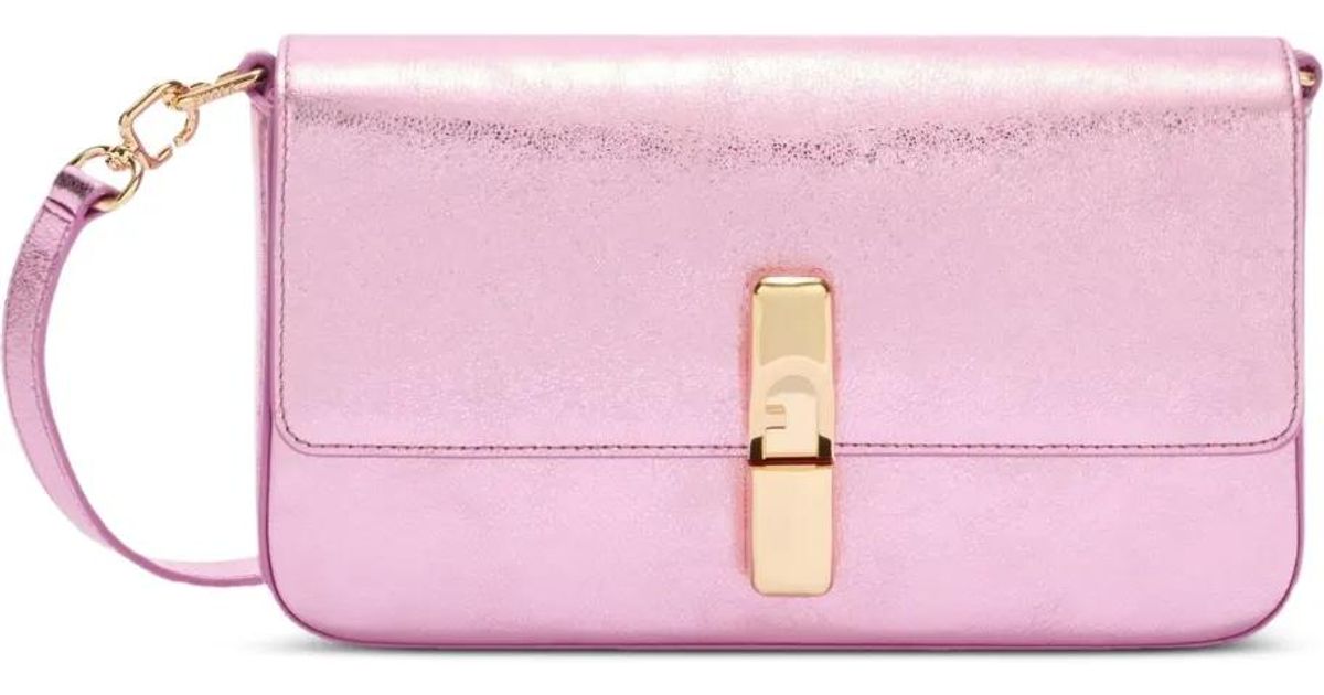 Furla Iride Shoulder Bag in Pink | Lyst UK