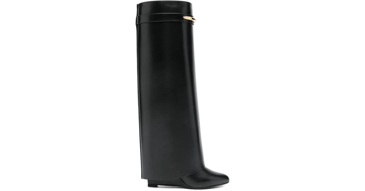 Givenchy Shark Pinch High Boot in Black | Lyst UK