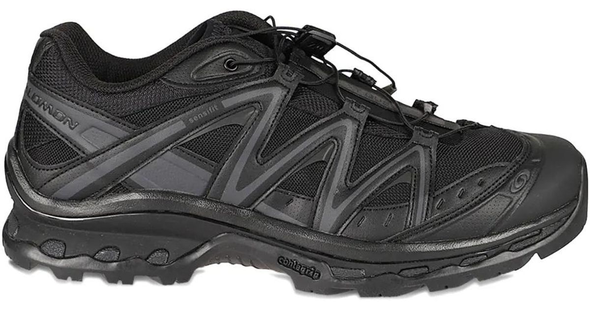 Salomon Xt Quest Logo-Print Sneakers in Black for Men | Lyst UK
