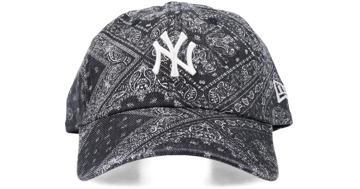 KTZ Mlb Washed Paisley 9Twent Cap in Grey | Lyst UK