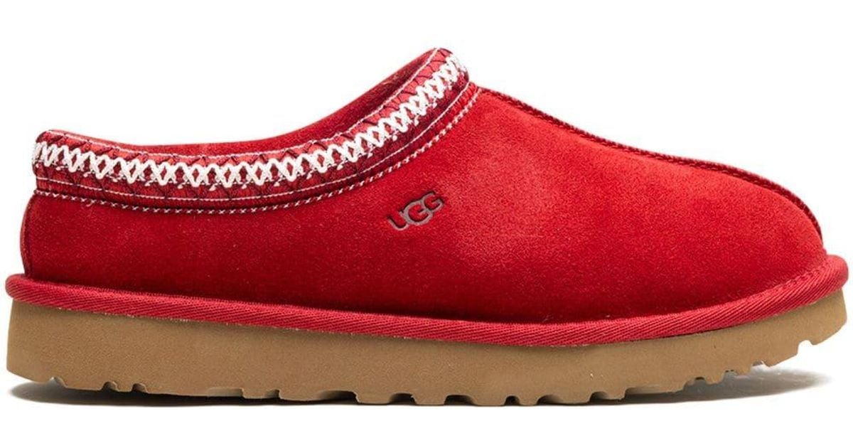 UGG Tasman "samba Red" Slippers | Lyst UK