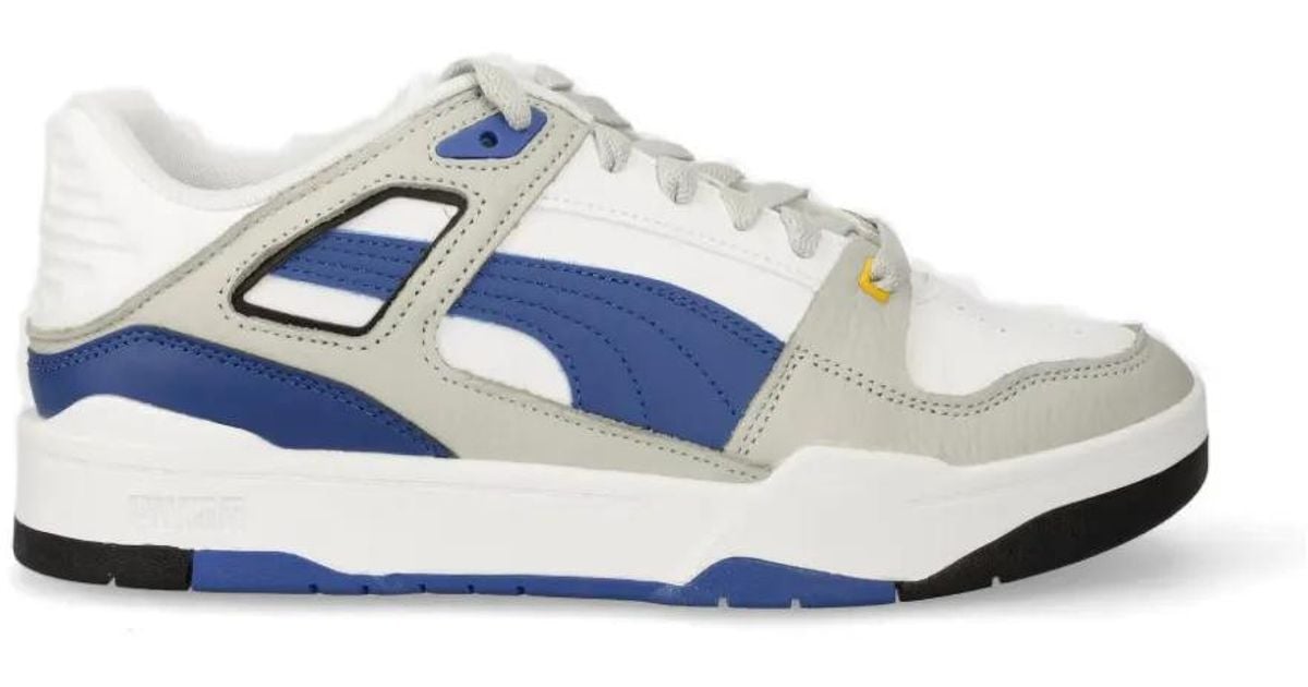 PUMA Slipstream Invdr Panelled Lace-Up Sneakers in Blue | Lyst UK