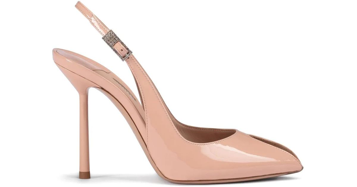 Le Silla 100Mm Clivage Pumps in Pink | Lyst