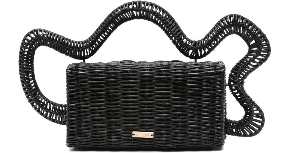Cult Gaia Elsa Clutch Bag in Black | Lyst