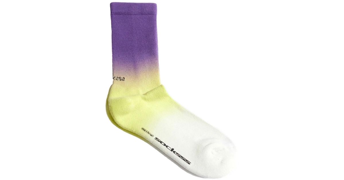 Socksss Ombré-Effect Socks in White | Lyst UK