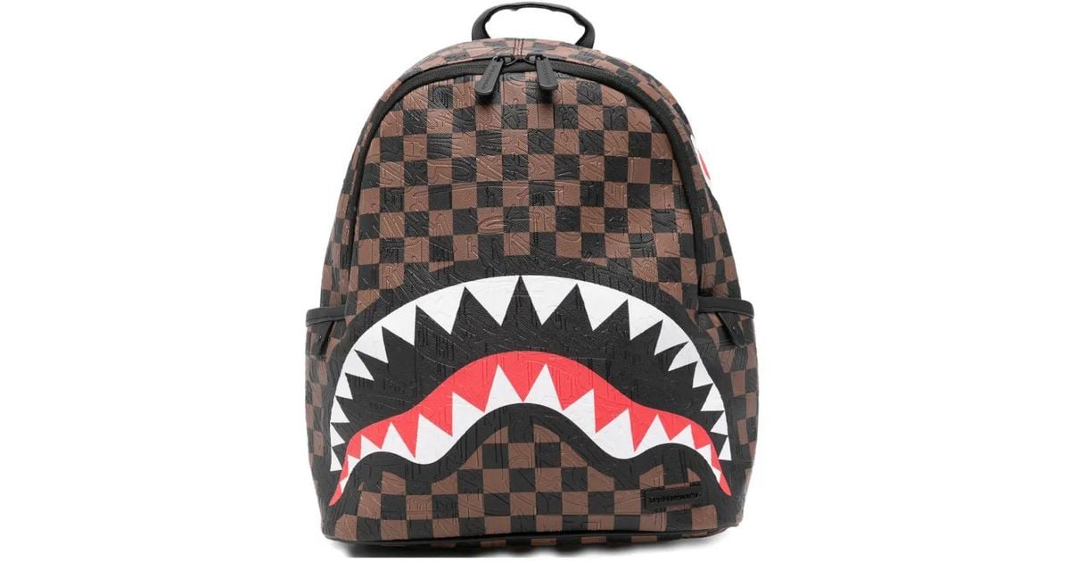 Sprayground Zaino 'Check 2 Emboss Savage' in Gray | Lyst