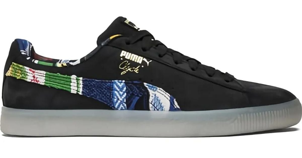 PUMA X Coogi Clyde Sneakers in Black | Lyst