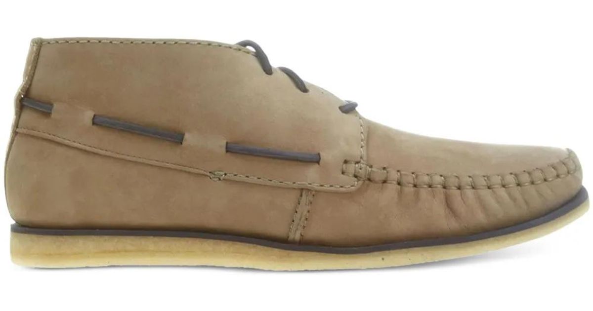 Clarks Craft Sail "Taupe Nubk" Boots in Brown for Men | Lyst
