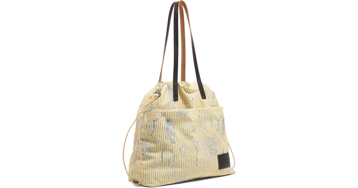 Bimba Y Lola Paper Cactus Shoulder Bag in Natural | Lyst