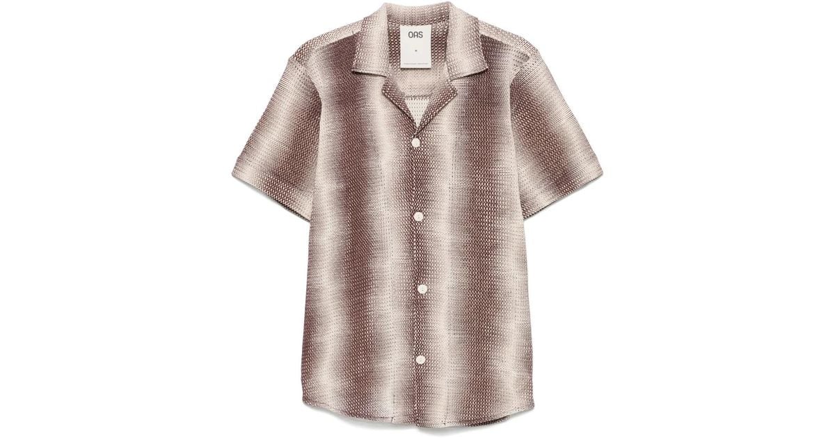 Oas Echo Shirt in Pink for Men | Lyst