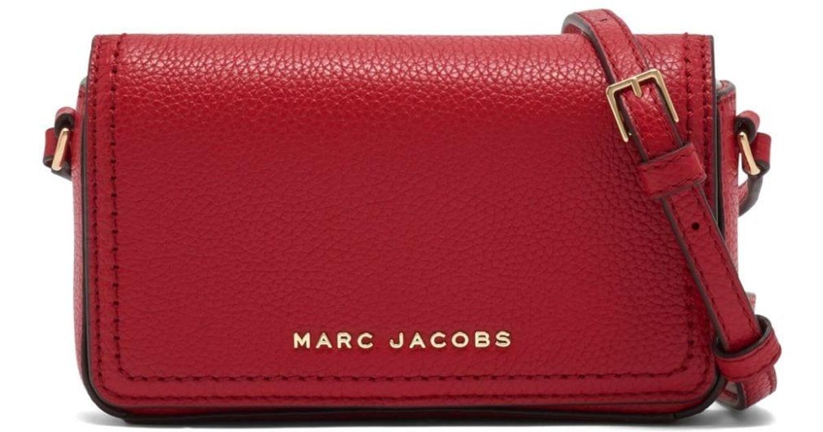 Marc Jacobs The Mini Bag Crossbody Bag in Red | Lyst