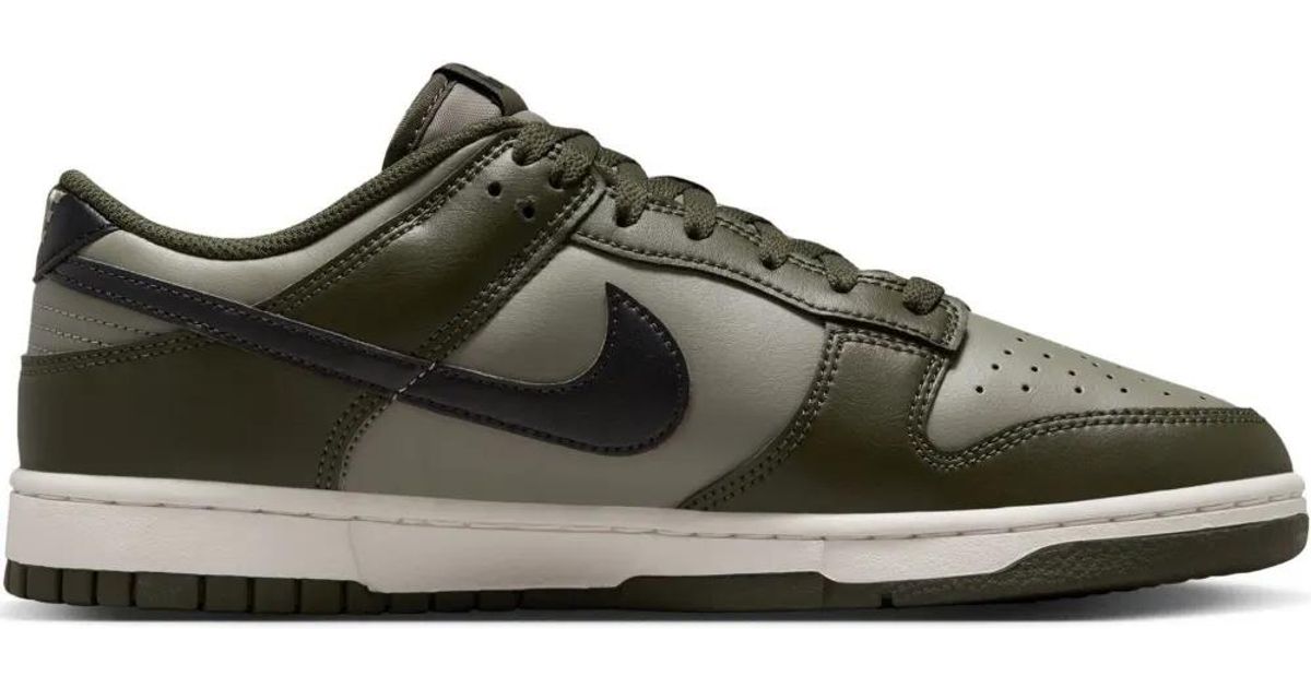 Nike Dunk Low Retro "Cargo Khaki" Sneakers in Green | Lyst