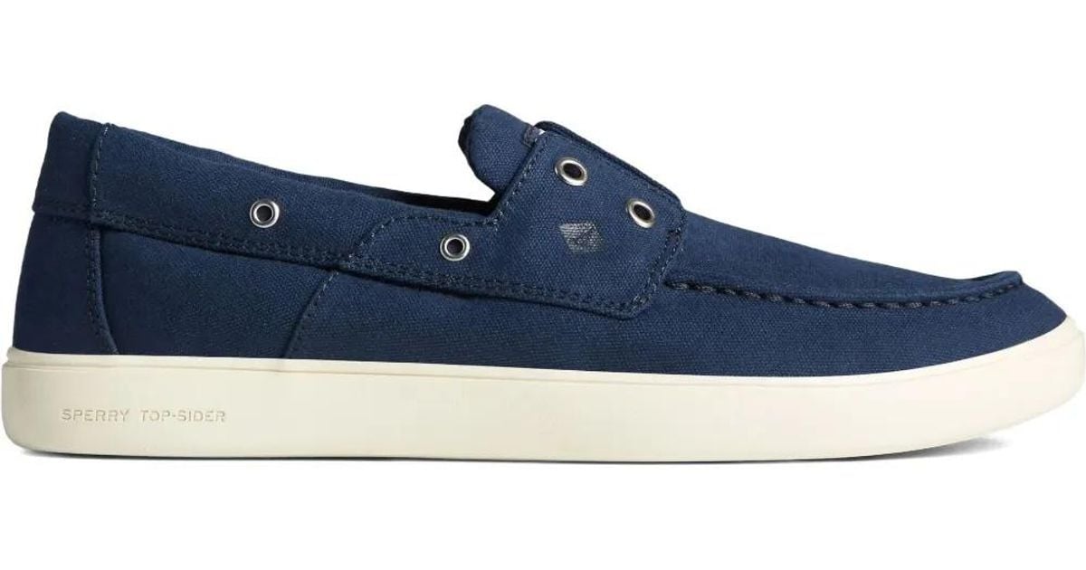 Sperry Top-Sider Outer Banks Two-eyelet Canvas Boat Shoes in Blue | Lyst UK