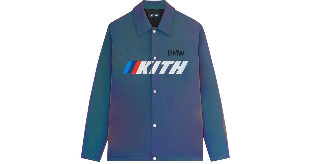 Kith X Bmw Iridescent Logo Jacket in Blue for Men | Lyst UK