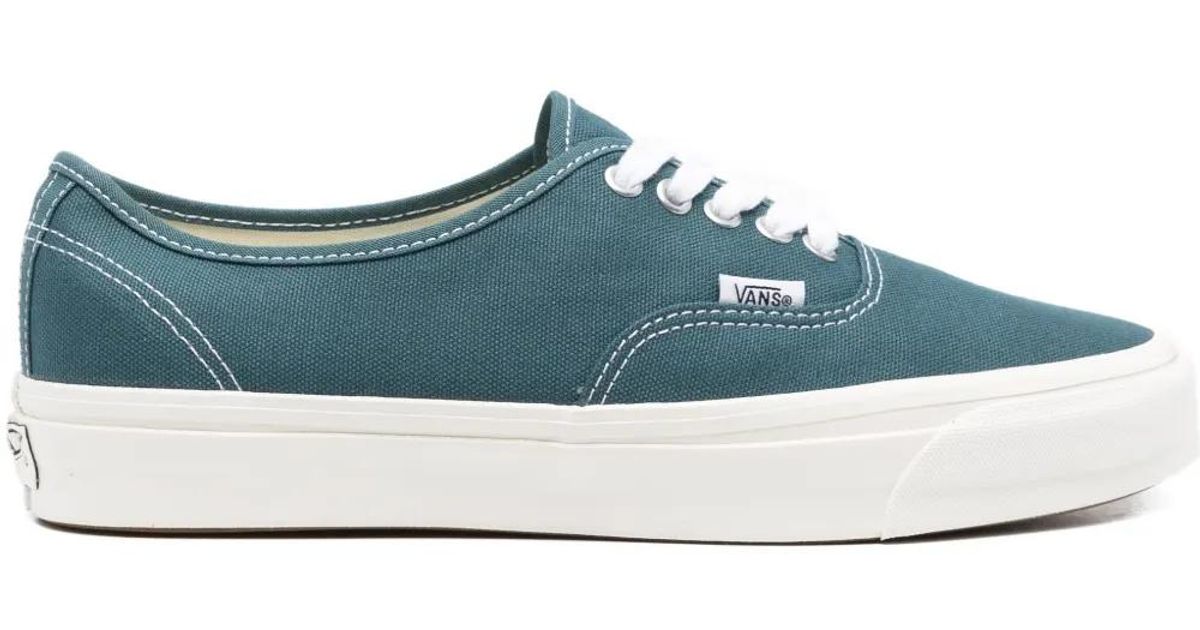 Vans Premium Authentic Low-Top Sneakers in Blue | Lyst UK